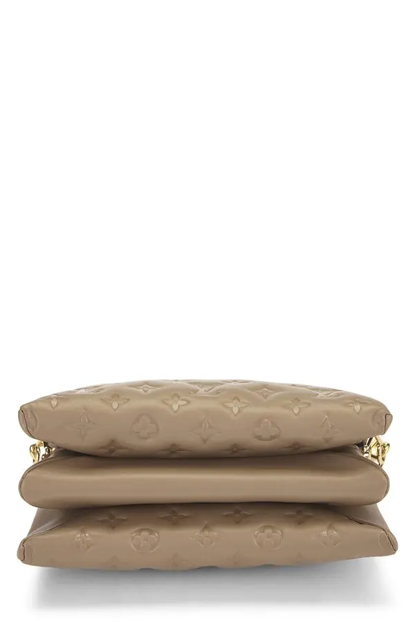 LOUIS VUITTON Coussin Monogram Embossed Leather Shoulder Bag
