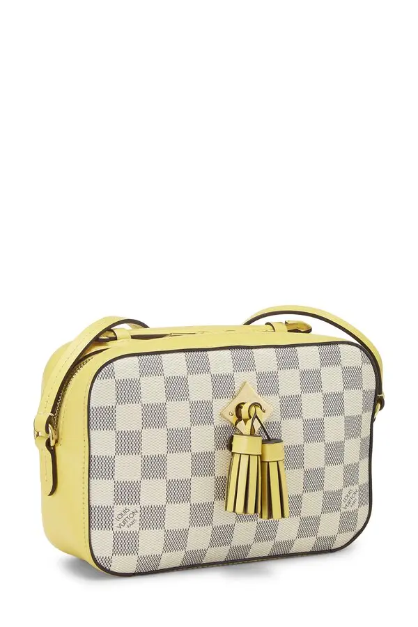 LOUIS VUITTON Damier Azur Canvas Saintonge