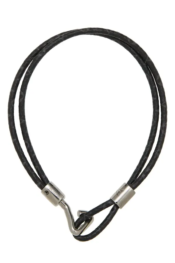 LOUIS VUITTON Monogram Eclipse Pinlock Bracelet