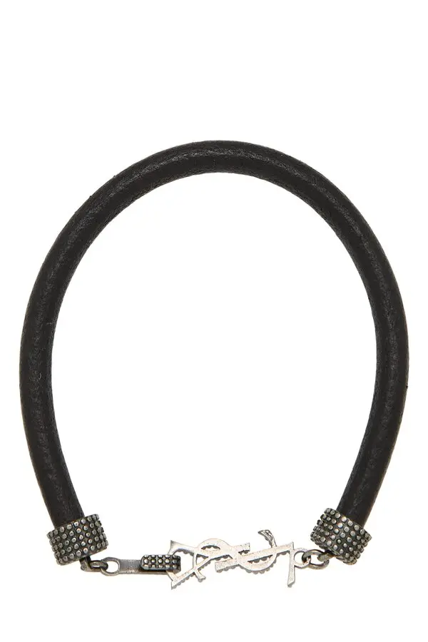 Saint Laurent Leather Opyum Bracelet