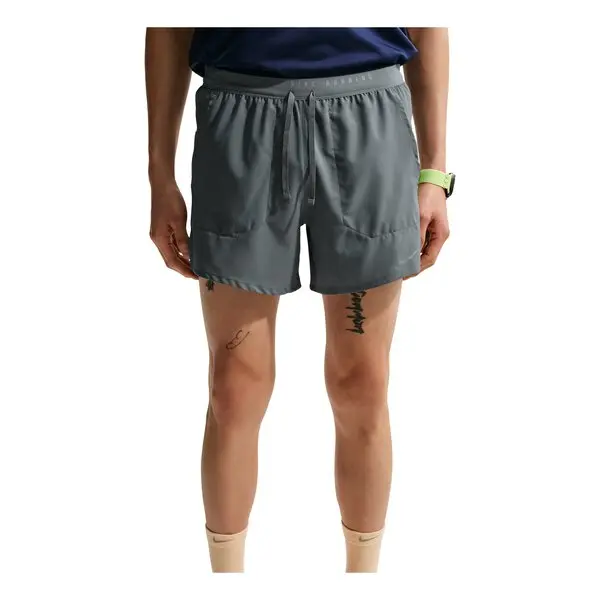 Nike Dri-fit 5-inch Stride Brieflined Shorts - Smoke Gray