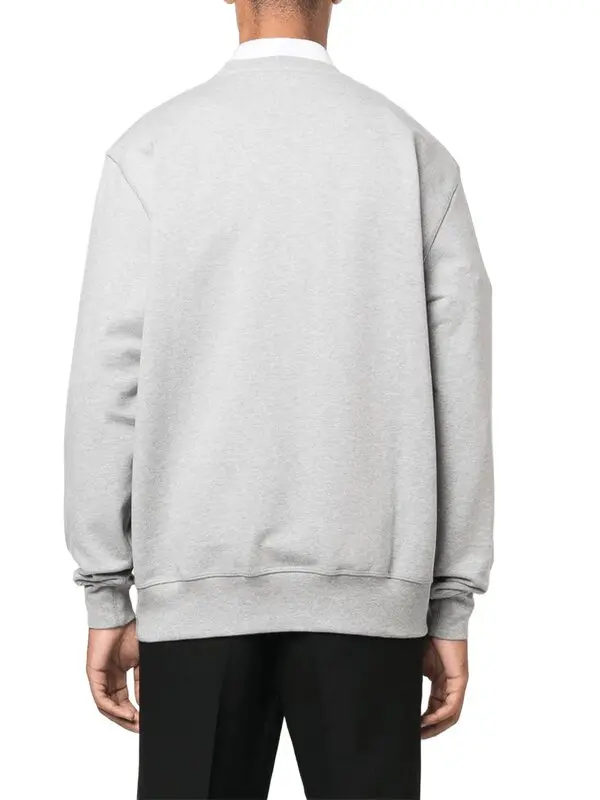 Alexander McQueen Graffiti Logo Sweatshirt - Grey