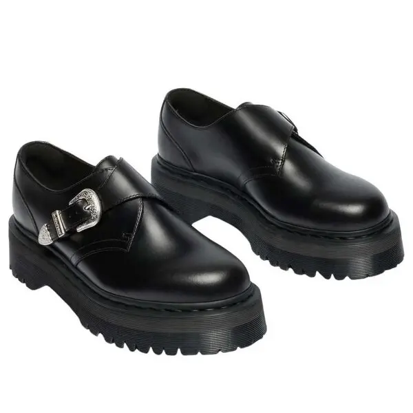 Dr. Martens Monk Strap Platform Shoes