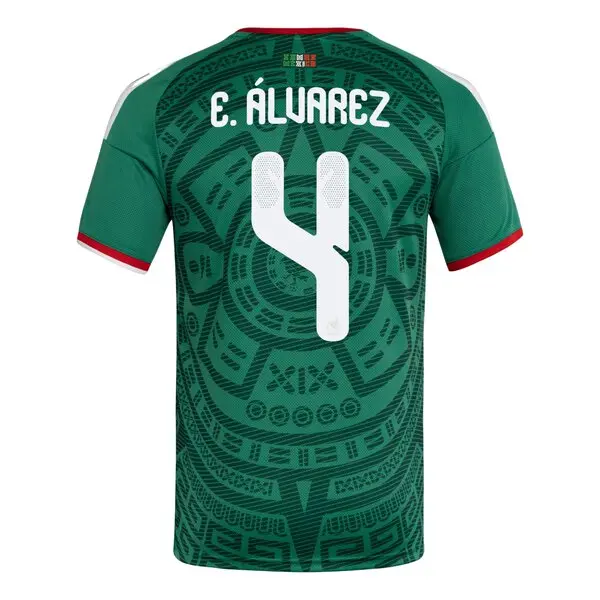 Adidas Mexico 26 Home Julian Alvarez Jersey - Bold Green
