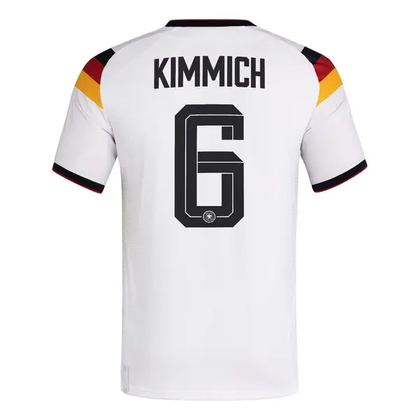 Adidas Authentic Joshua Kimmich Germany 26 Home Jersey - White