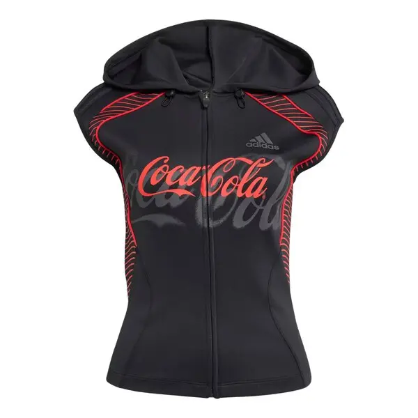 Adidas X Coca-cola Hooded Top - Black