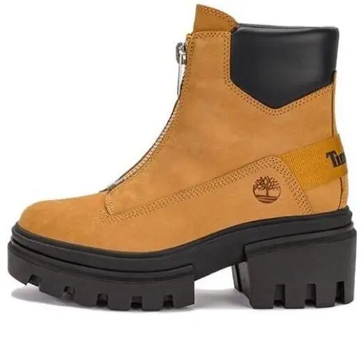 Timberland Everleigh Front-zip Boot - Yellow/black