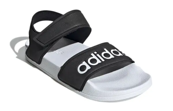 Adidas Adilette Sandal K Black White Sandals 'black White
