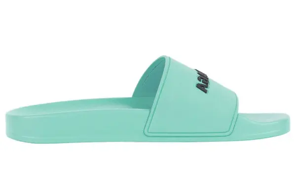 Balenciaga Pool Slides - Mint/black
