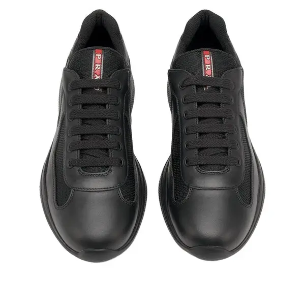 Prada America's Cup Sneakers - Black
