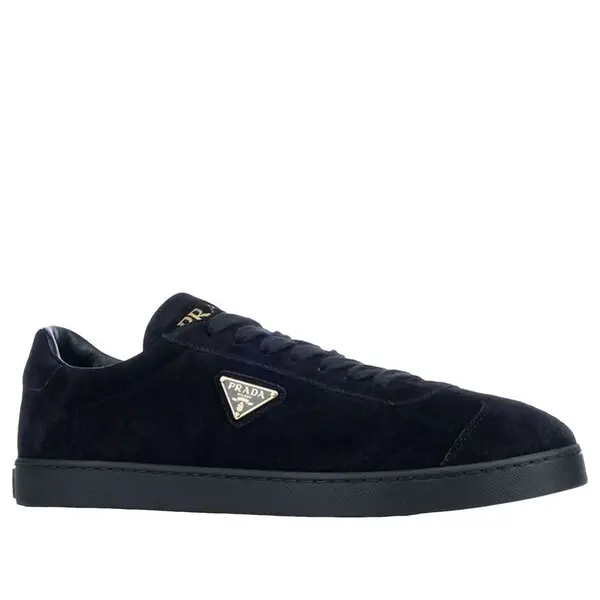 Prada Logo Plaque Sneakers