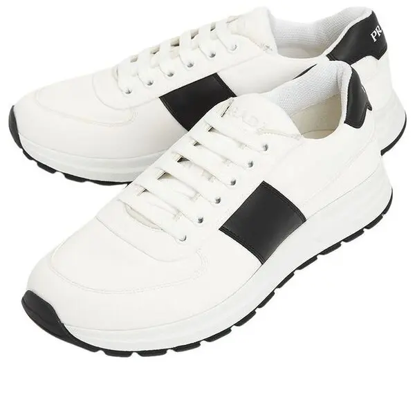 Prada Fw25 Prax Lace Up Sneakers