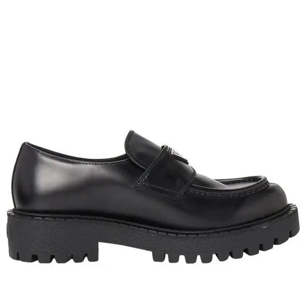Prada Lug Sole Loafers