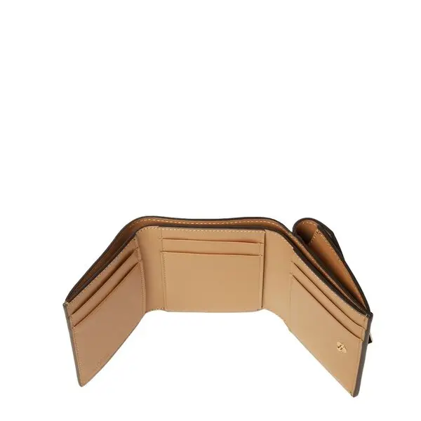 Fendi Ss26 Ff Diamonds Wallet - Brown