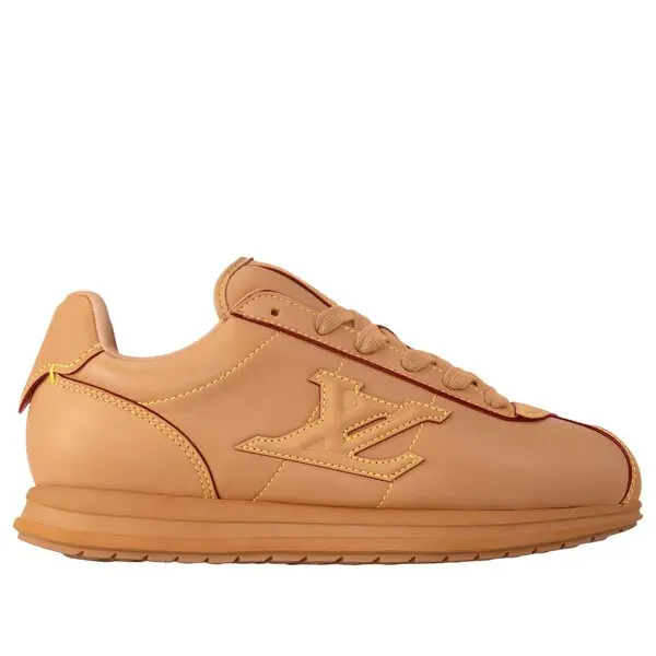 LOUIS VUITTON Buttersoft Lace Up Sneakers - Beige