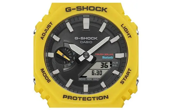 Casio G-shock Analog-digital Watch - Yellow