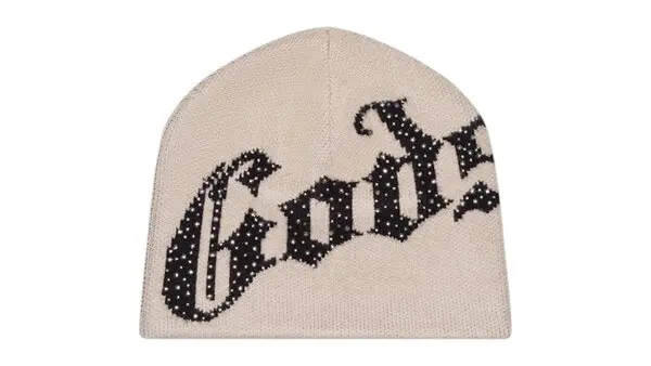 GODSPEED Og Logo Studded Beanie - Bone
