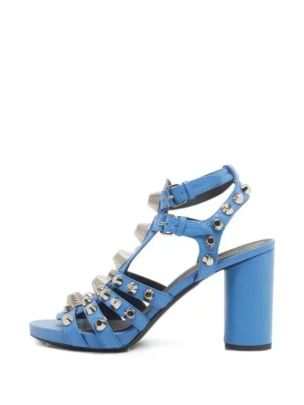 Balenciaga Arena Studded Gladiator Sandals - Blue