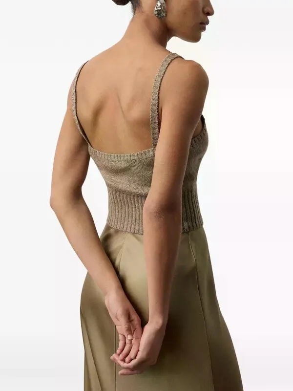 Ralph Lauren Ribbed Hem Tank Top