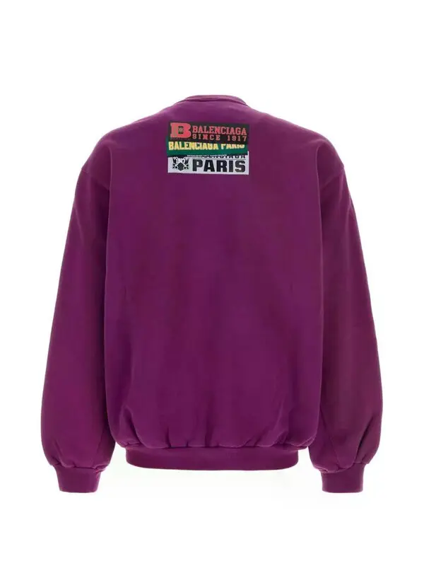 Balenciaga Logo Patch Sweatshirt