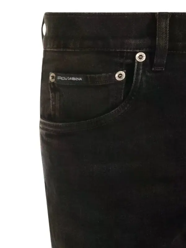 Dolce & Gabbana Mid-rise Slim-fit Jeans