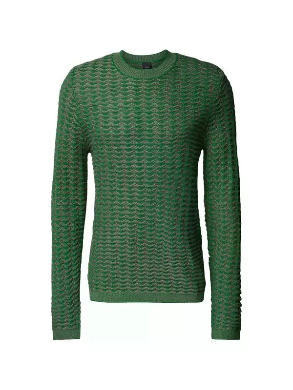 Armani Exchange Crew Neck Long Sleeve Jumper