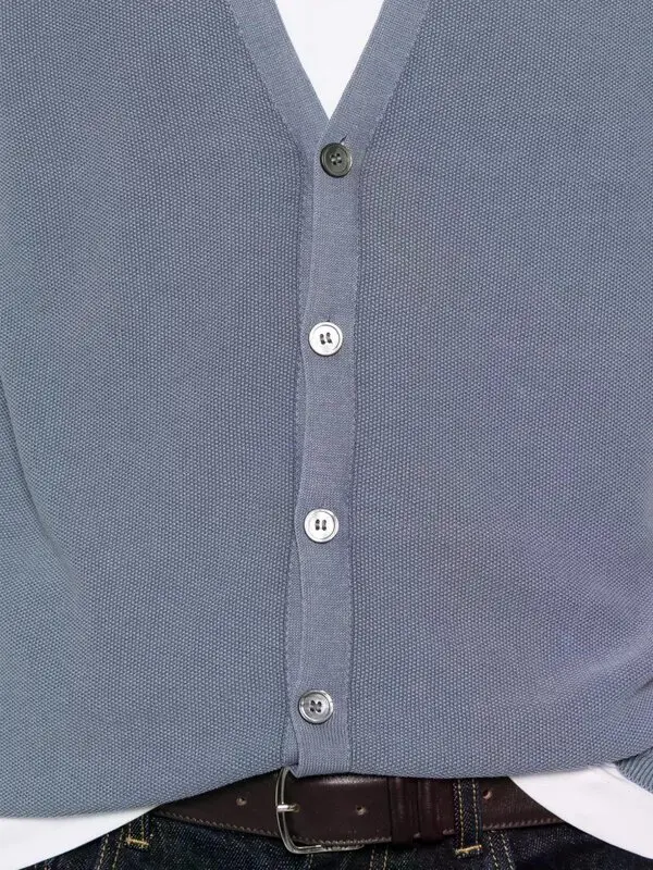 GRAN SASSO V-neck Button-up Vest