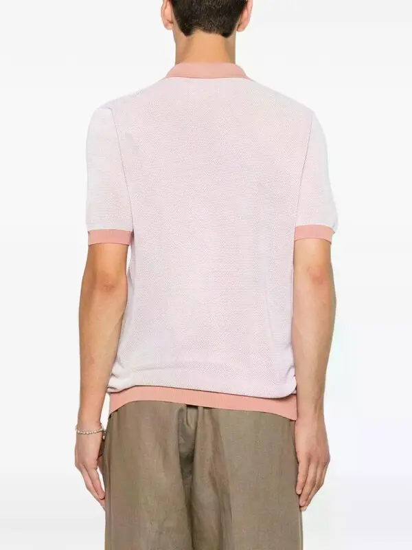 GRAN SASSO Fine-knit Short-sleeve T-shirt