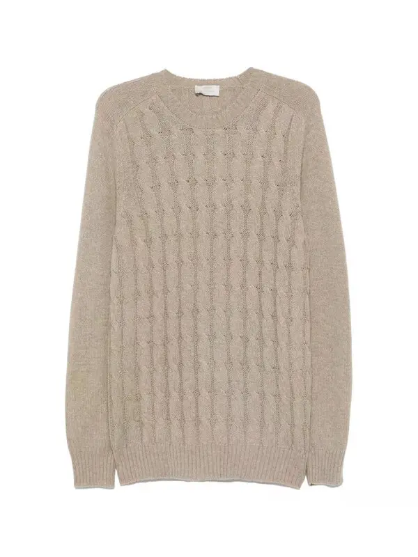 GRAN SASSO Cable-knit Wool Jumper
