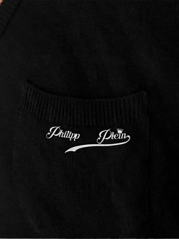 Philipp Plein V-neck Pocket Pullover