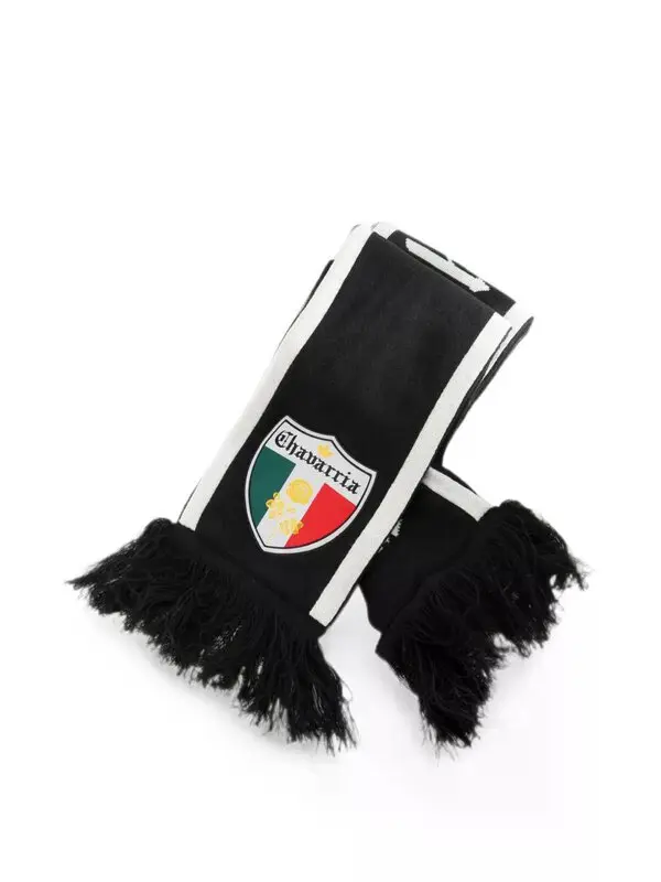 Adidas Logo-patch Fringed Scarf