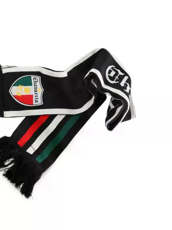 Adidas Logo-patch Fringed Scarf