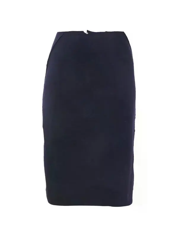 Bottega Veneta High-waist Pencil Skirt - Blue