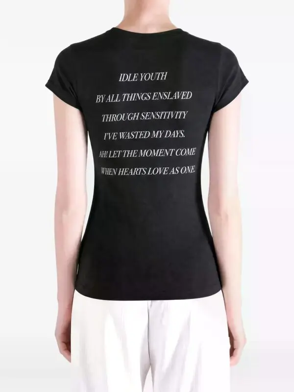 Balenciaga Flower Print T-shirt