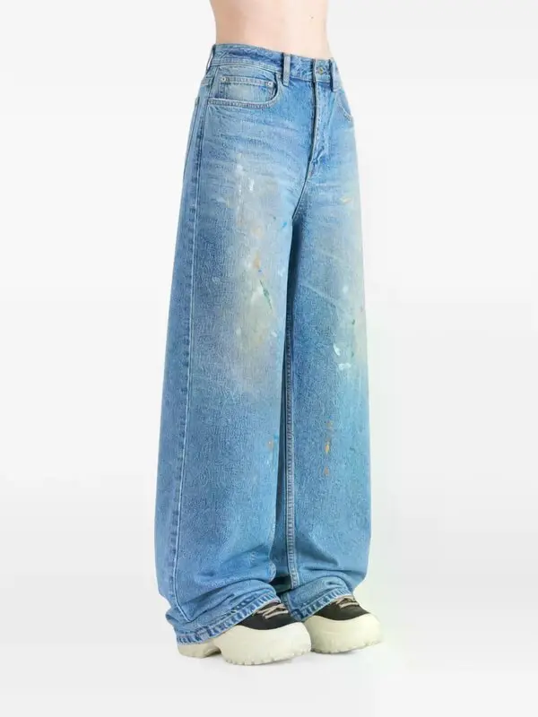 Balenciaga Jackie Capri Distressed Jeans