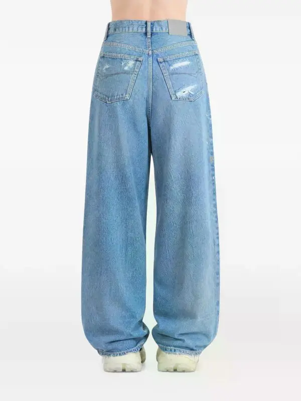 Balenciaga Jackie Capri Distressed Jeans