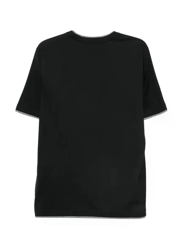 GRAN SASSO Layered-effect Cotton T-shirt