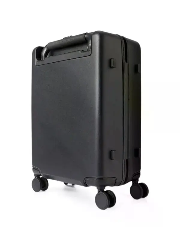 Palm Angels Logo-embossed Pa Palm Tree Trolley Luggage - Black