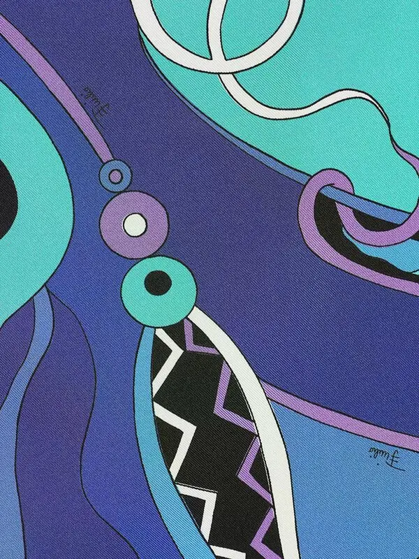 Emilio Pucci Abstract Print Mini Skirt