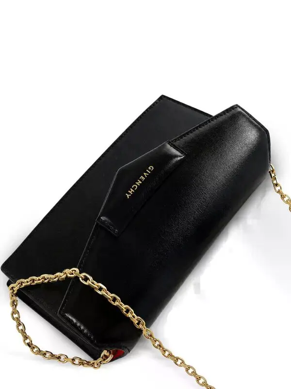 Givenchy Antigona Logo-print Chain-strap Crossbody Bag - Black