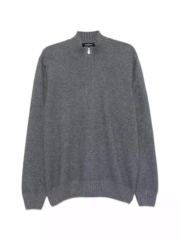 GRAN SASSO Half-zip Knitted Sweater