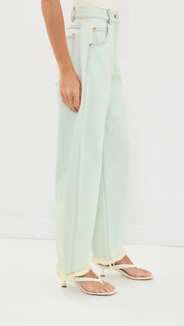 Rachel Comey Keenan Wide Leg Denim Pants