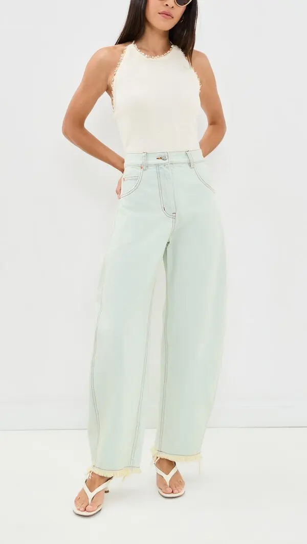 Rachel Comey Keenan Wide Leg Denim Pants