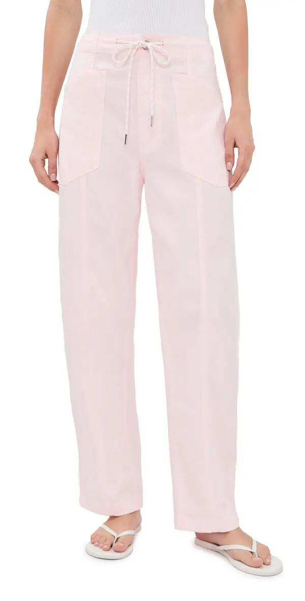 DAZE Villa Sport Stripe Pants - Petal