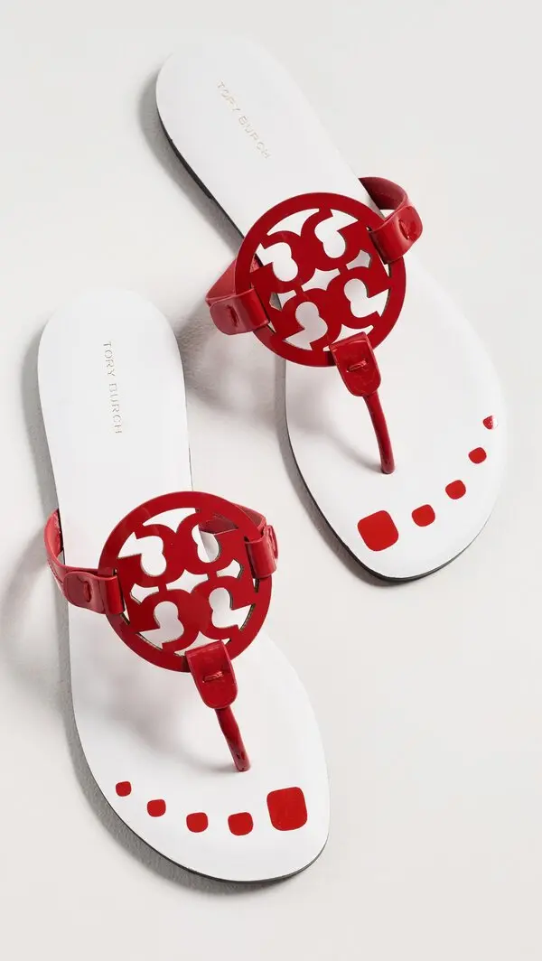 Tory Burch Miller Nail Polish Sandals
