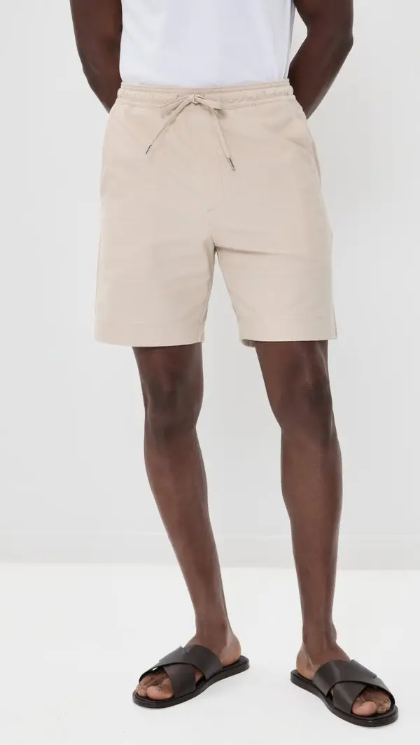 Theory Soft Terry Drawstring Shorts