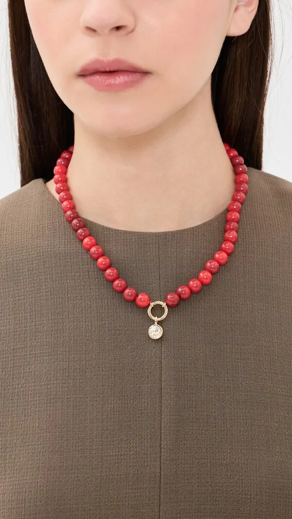 Baublebar Janette Beaded Ring Necklace