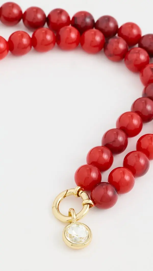Baublebar Janette Beaded Ring Necklace
