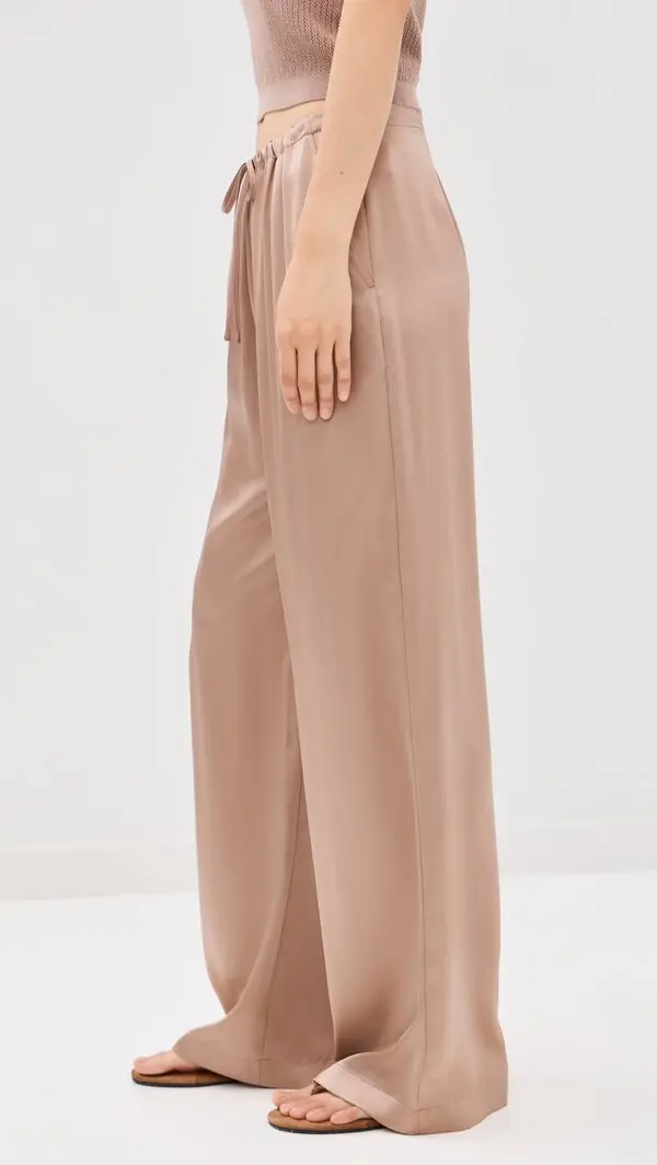 Sablyn Silk Gemma Pull On Straight Leg Pants