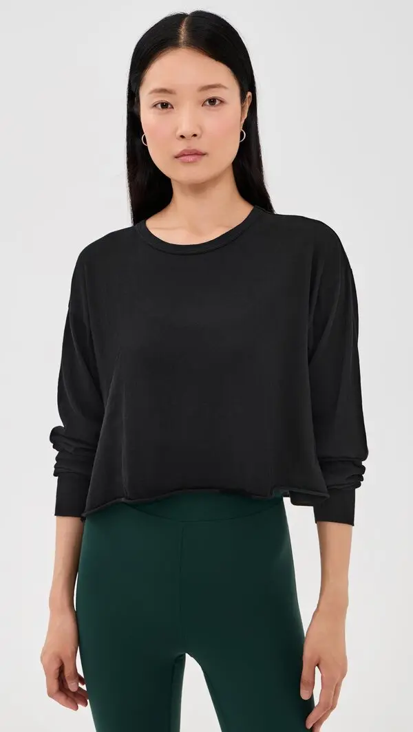 Year Of Ours Cropped Long Sleeve Tee